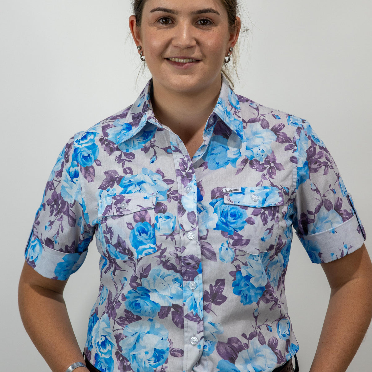 Bronte - SHORT Sleeve Cotton Shirt – Grovers Country Clothing